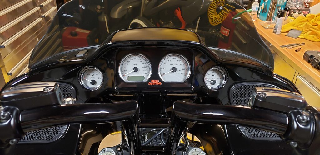 Road Glide Gauge Mounts – Hairy Customs