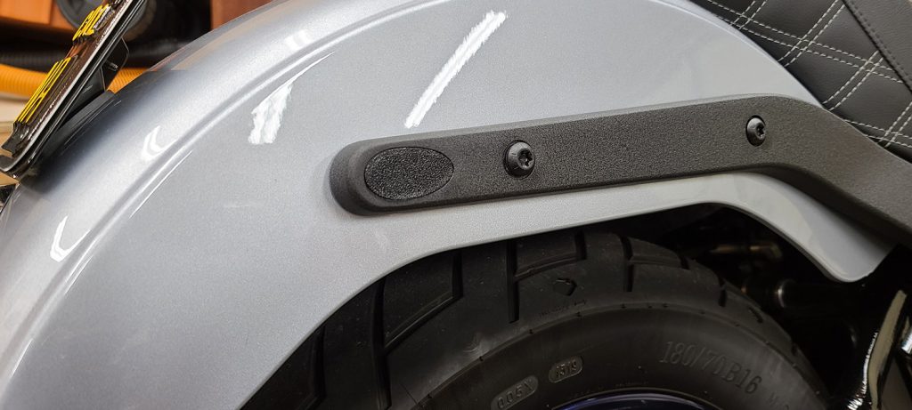 2018 And Up Softail Turn Signal Block Off Plates – Hairy Customs