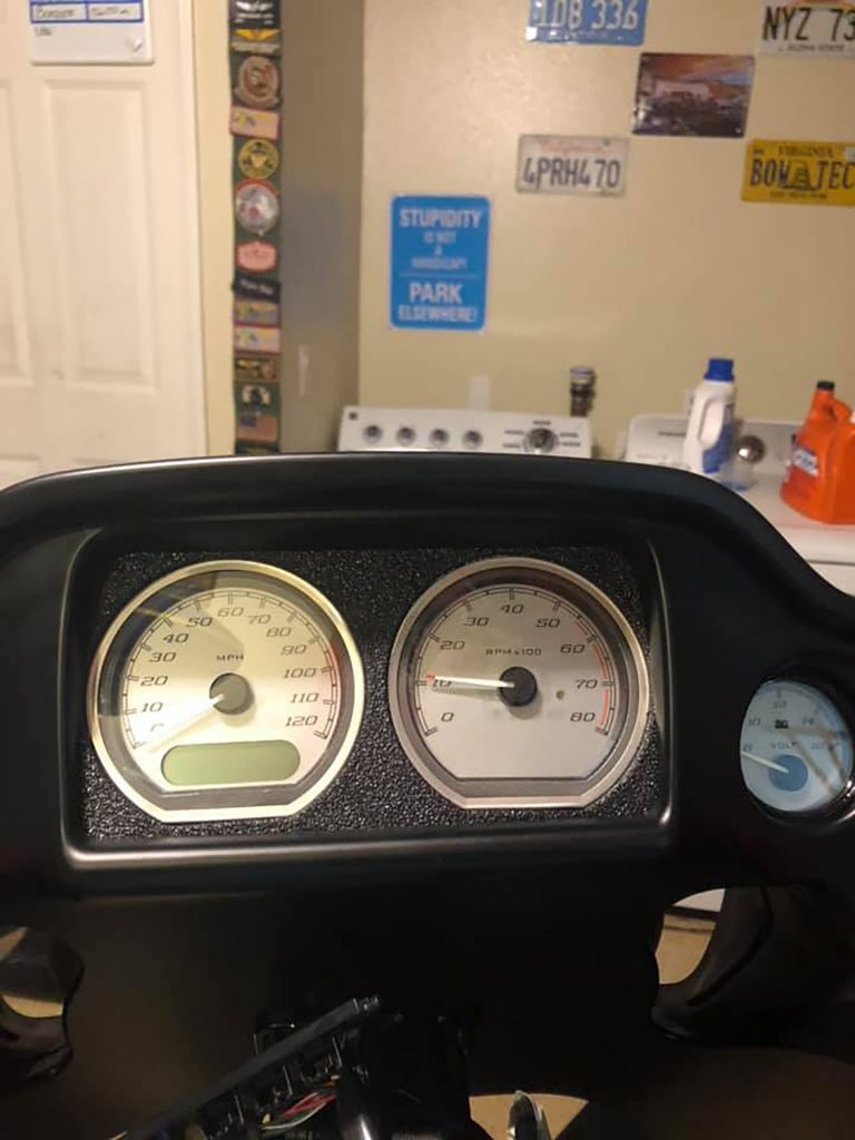 Road Glide Gauge Mounts – Hairy Customs